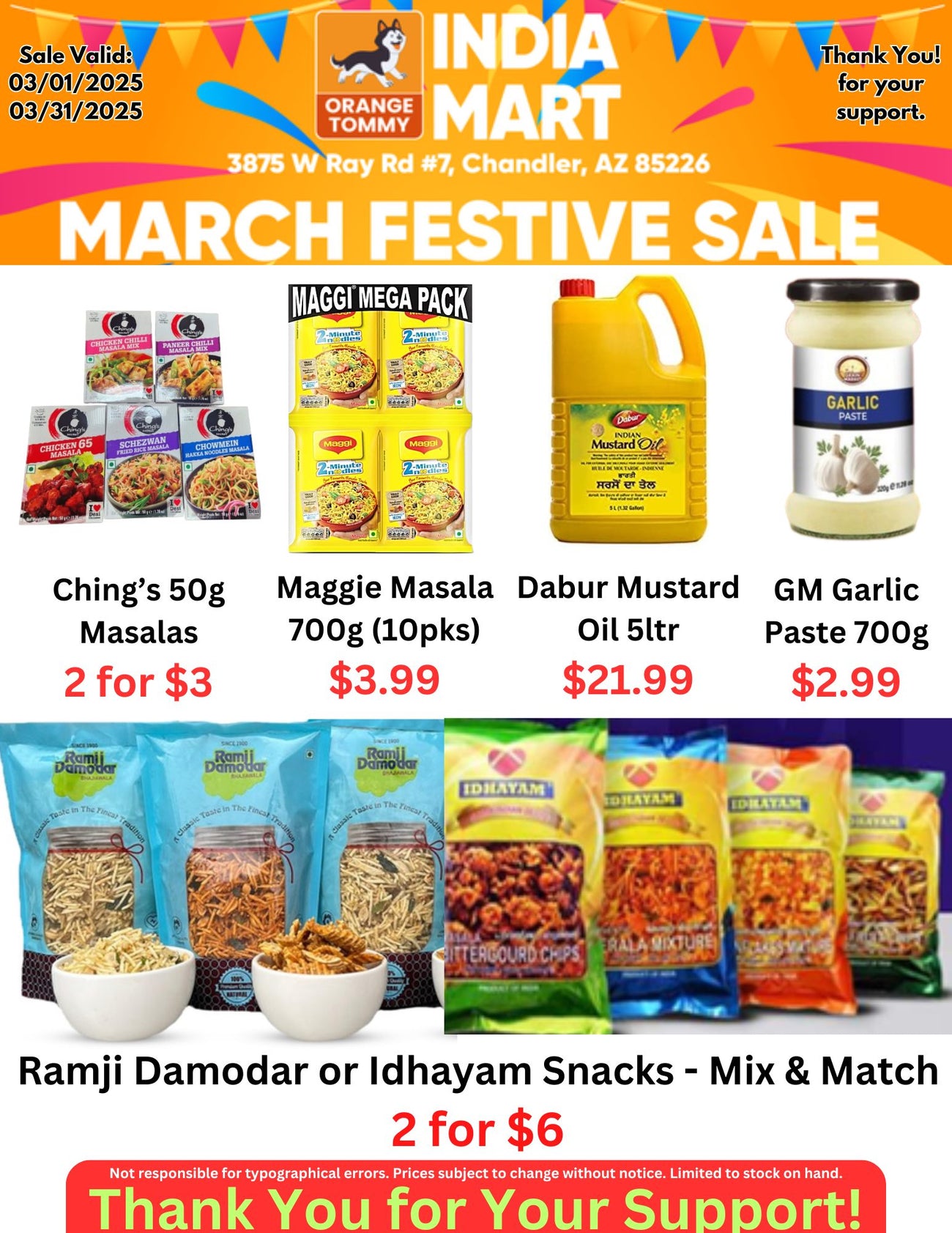 Orange Tommy - No.1 Desi Grocery & Freshest Vegetable store.