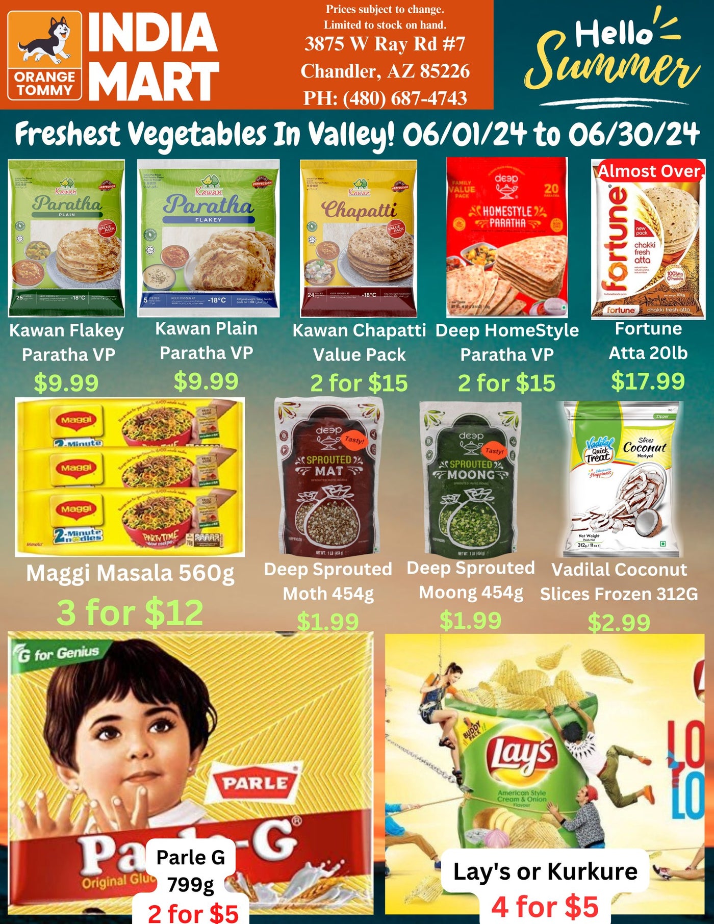 Orange Tommy - No.1 Desi Grocery & Freshest Vegetable store.