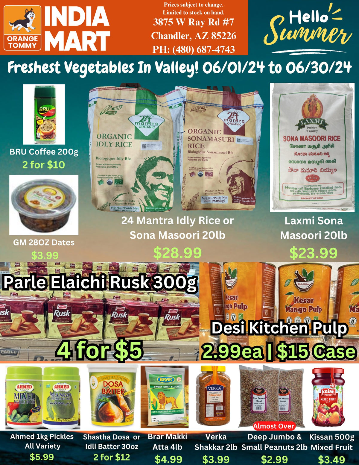 Orange Tommy - No.1 Desi Grocery & Freshest Vegetable store.