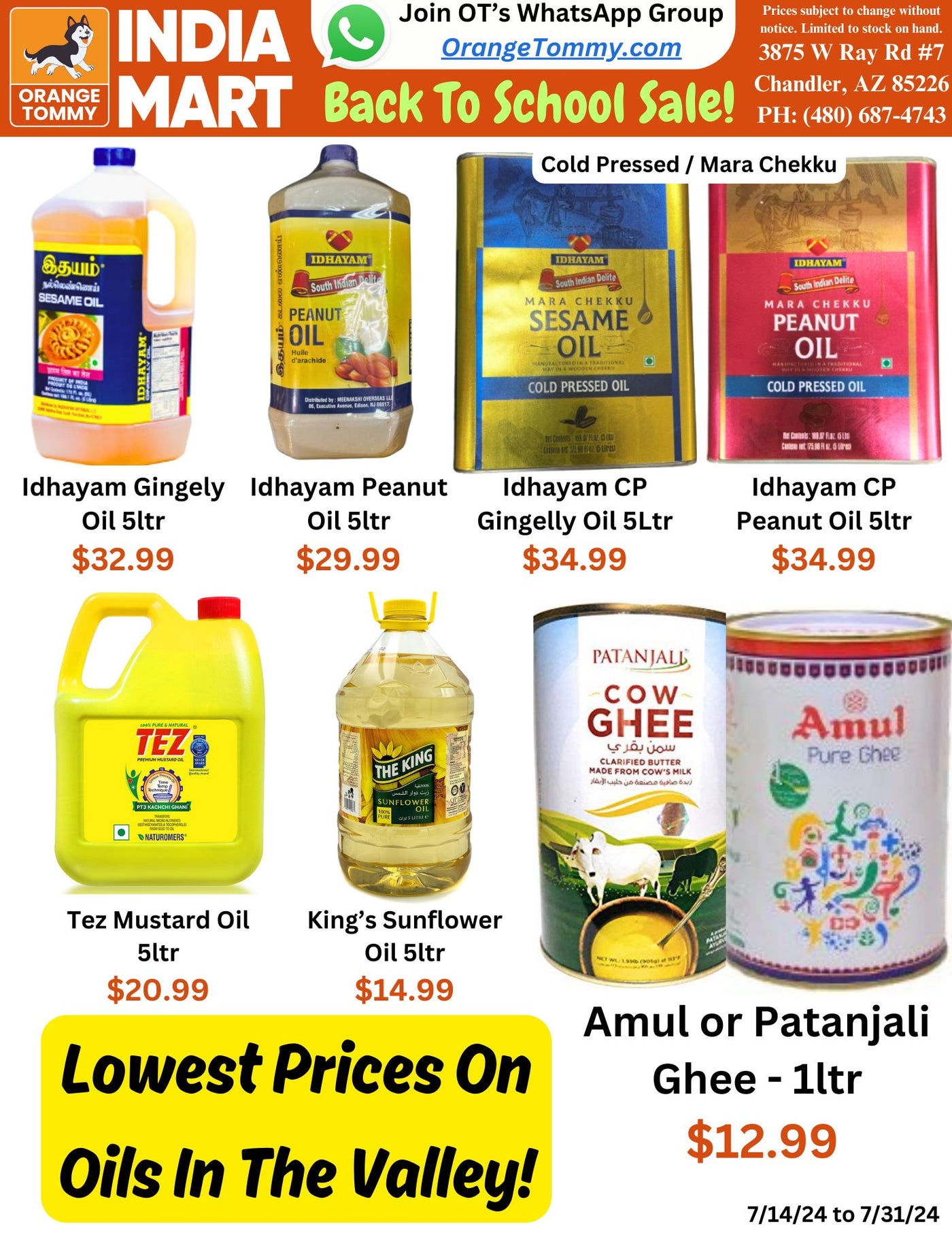 Orange Tommy - No.1 Desi Grocery & Freshest Vegetable store.