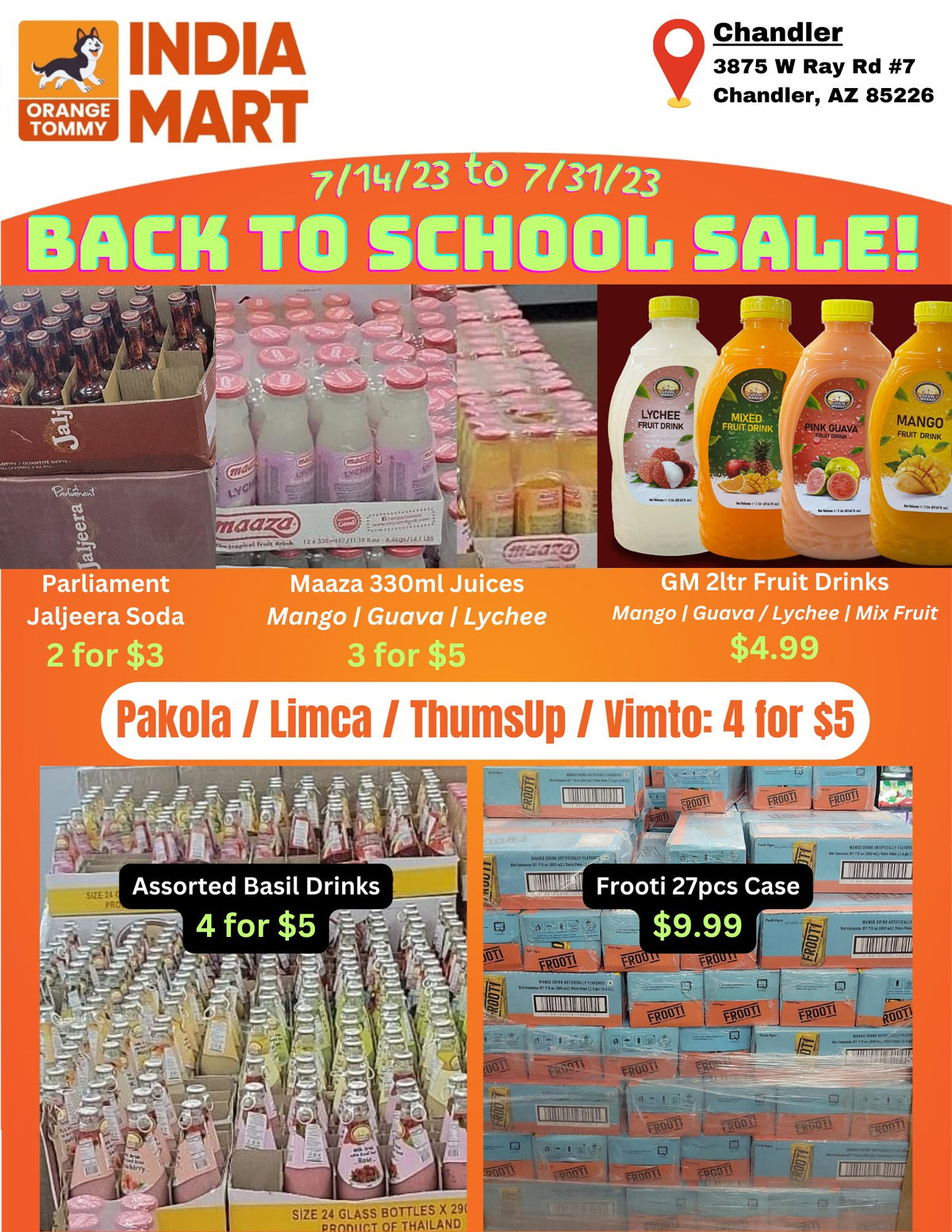 Orange Tommy - No.1 Desi Grocery & Freshest Vegetable store.